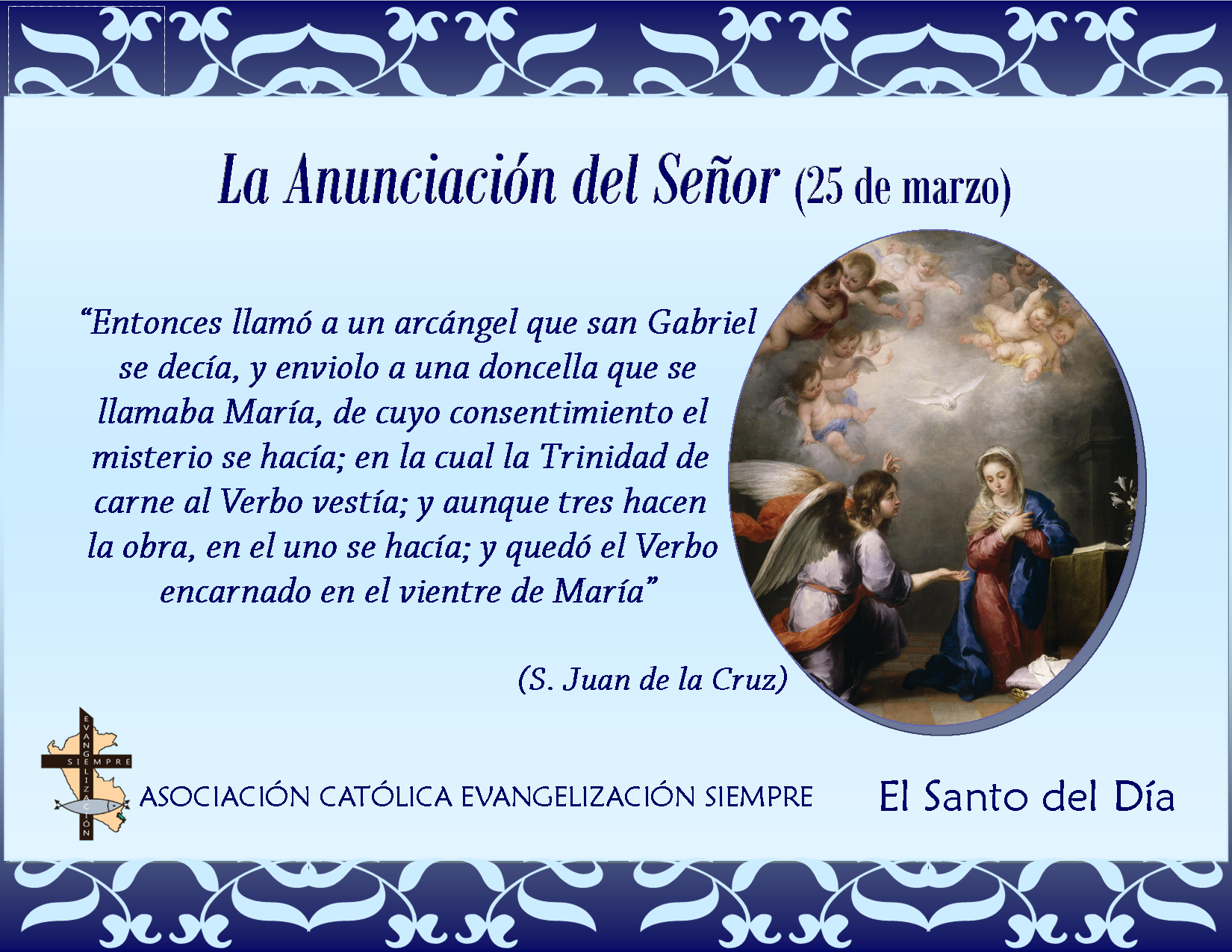 Marzo – Evangelizacion Siempre